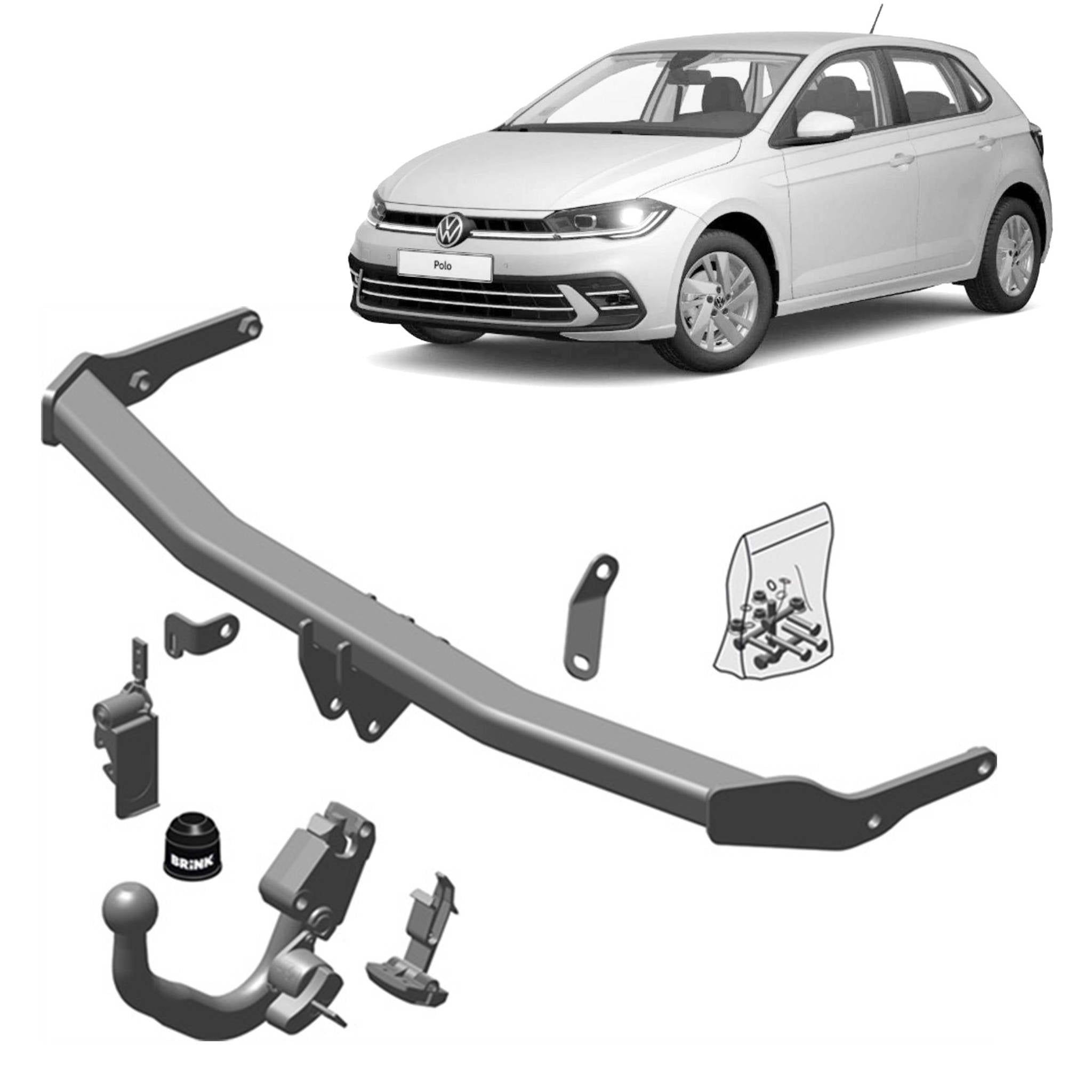 Volkswagen polo towbar store