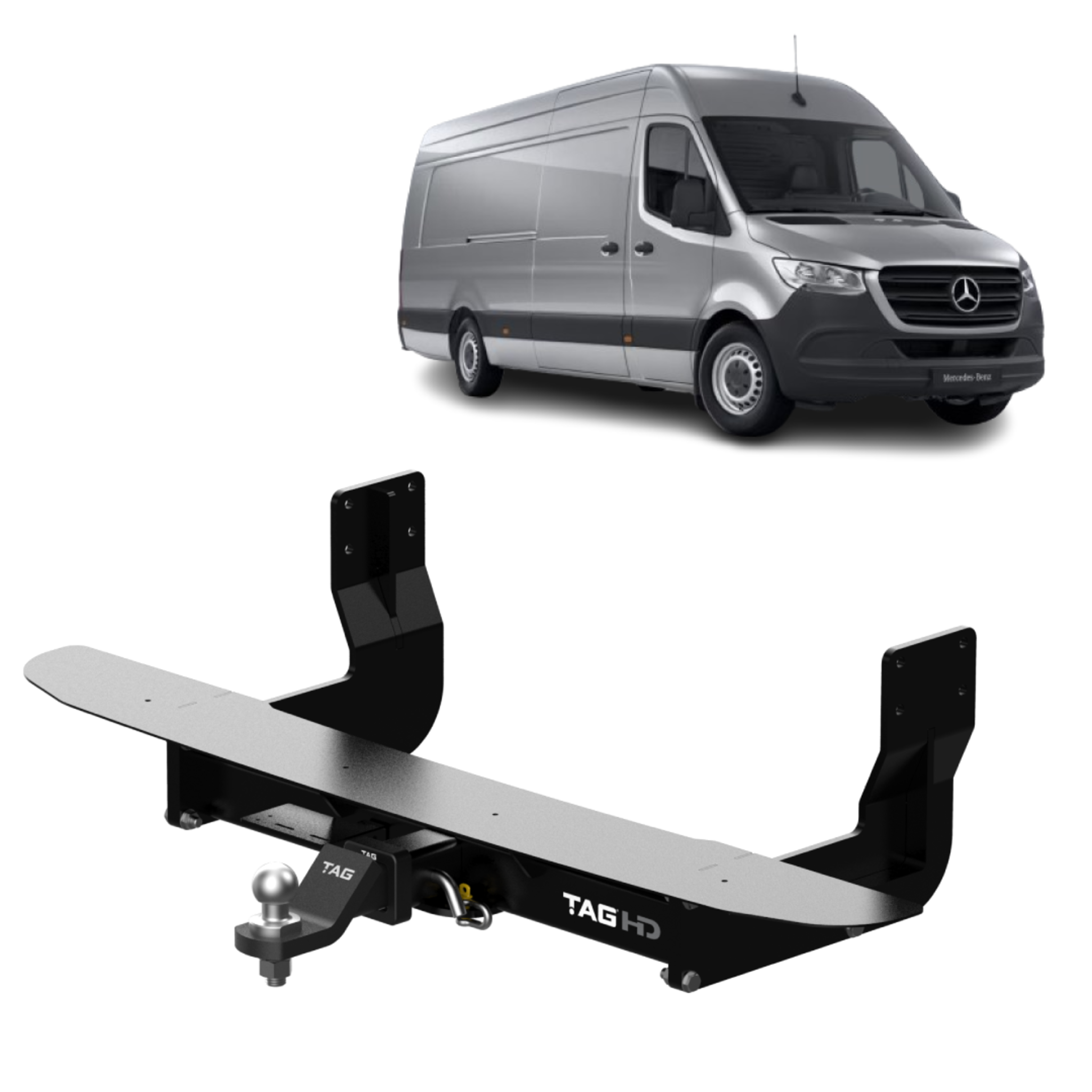 TAG Heavy Duty Towbar & Direct Fit Wiring for Mercedes Benz Sprinter V